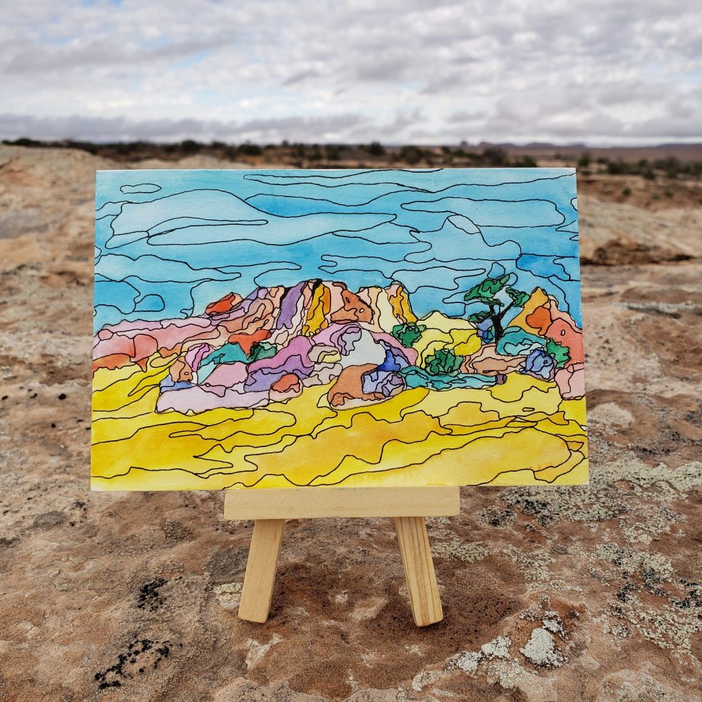 Cochise Stronghold Painting - Welcome to Lisa Bussett