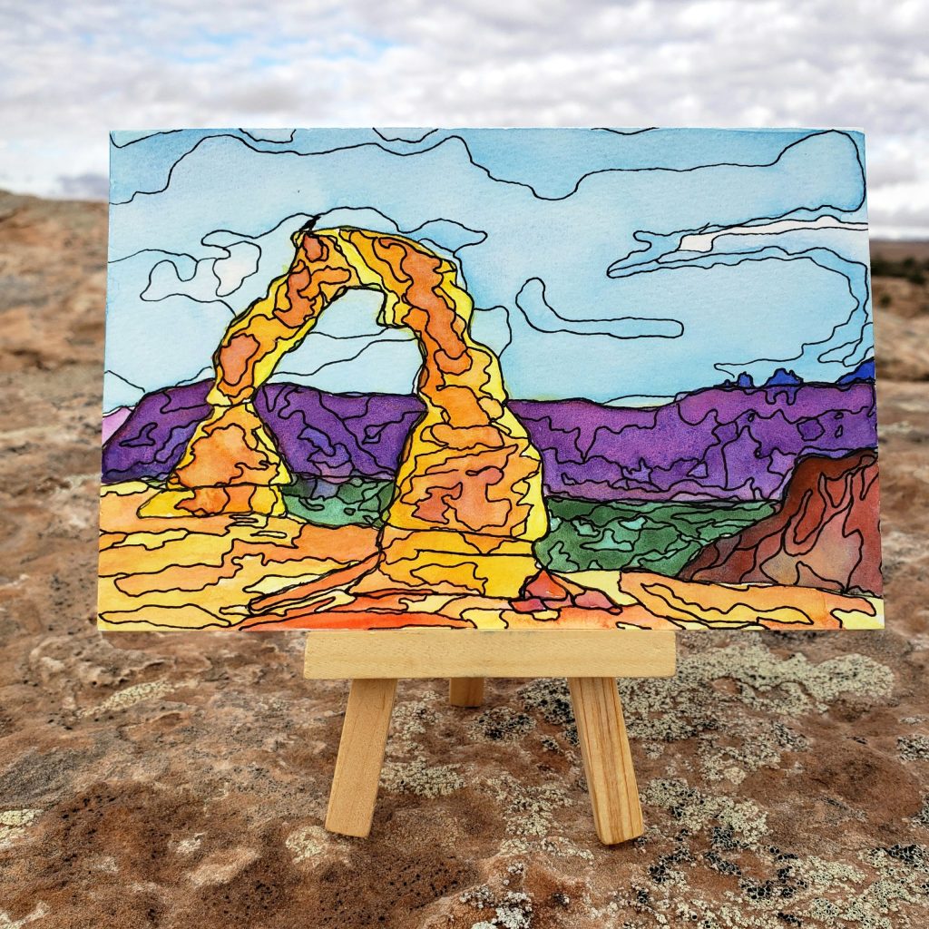 Delicate Arch Painting - Welcome to Lisa Bussett
